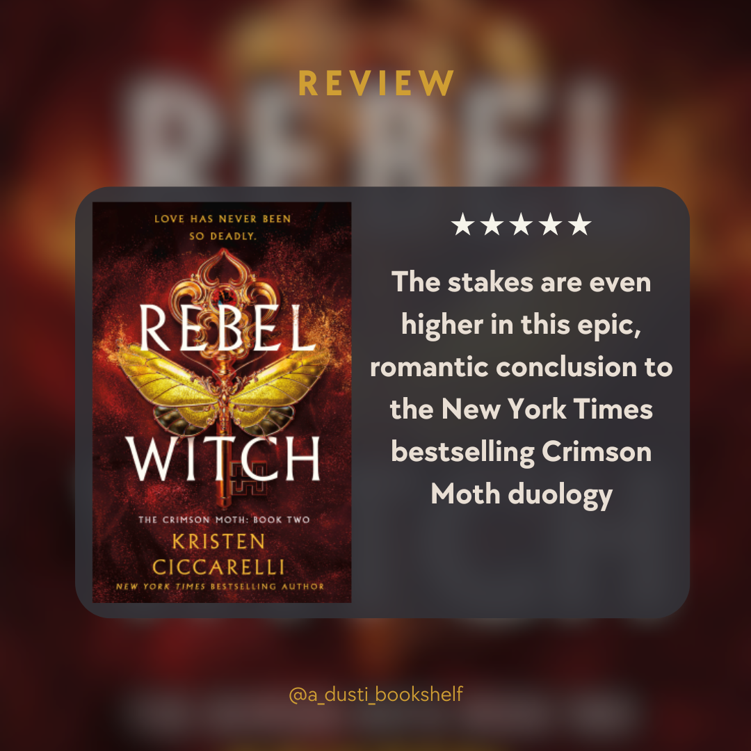 Rebel Witch ~ Kristen Ciccarelli – Book Reviews